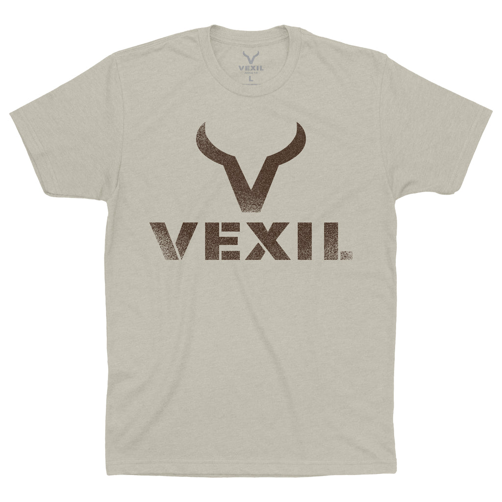 Vexil Brand - Distressed Logo - Sand/Brown – VEXIL BRAND
