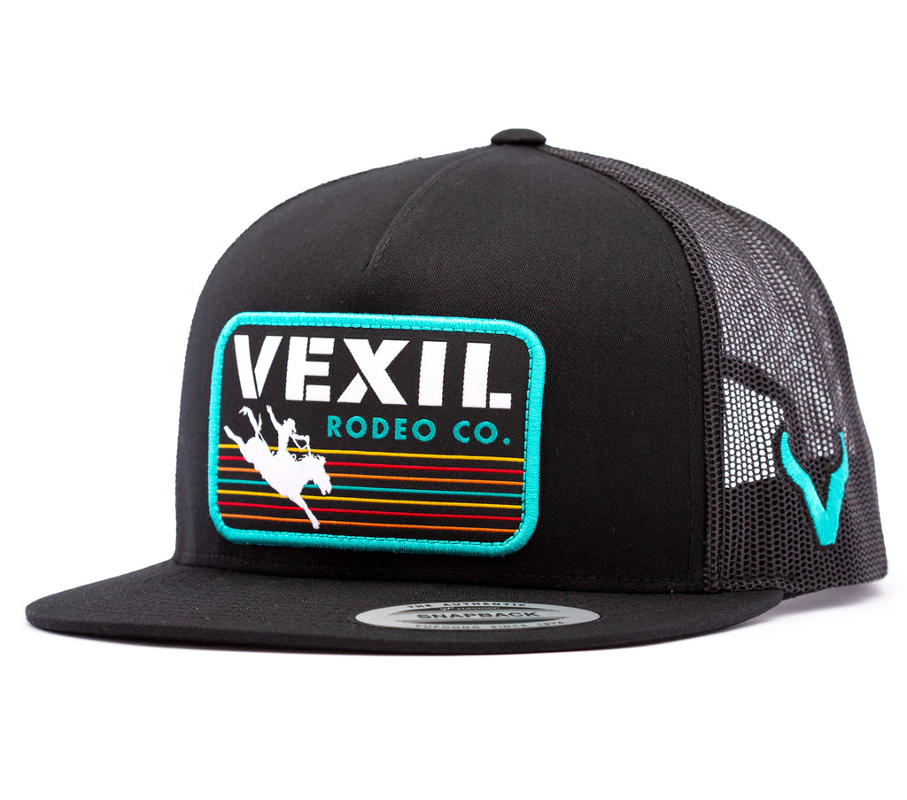 Vexil Rodeo Co. - Black/Black Mesh – VEXIL BRAND